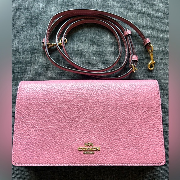 Coach | Bags | Coach Pink Crossbody Bag Nwot | Poshmark